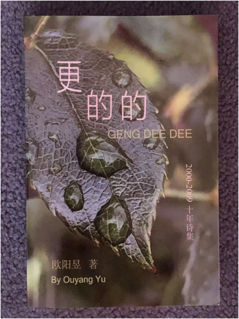 更的的 / Geng Dee Dee, a collection of Chinese poems from 2000 to 2009 ...